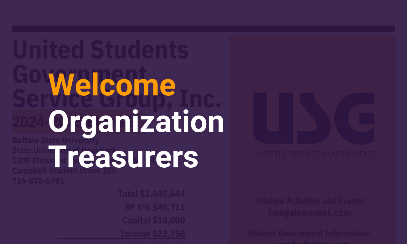 Treasurers | United Students Government (USG) | SUNY Buffalo State ...